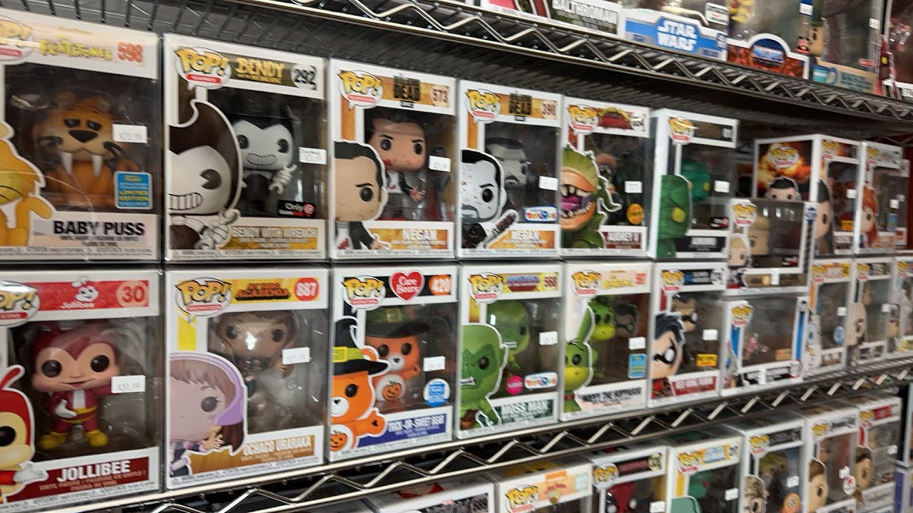 Funk Pop Collection Haul Live In The Shop - YouTube