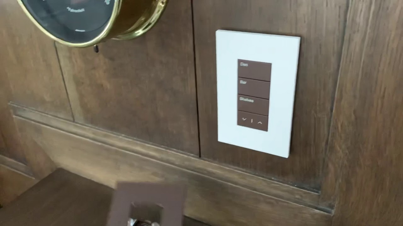 Installing Lutron Palladium keypad - YouTube