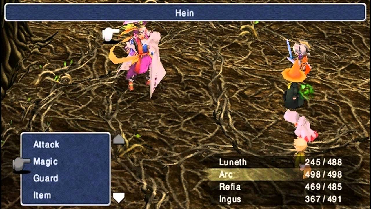 Final Fantasy III PSP - Hein - YouTube