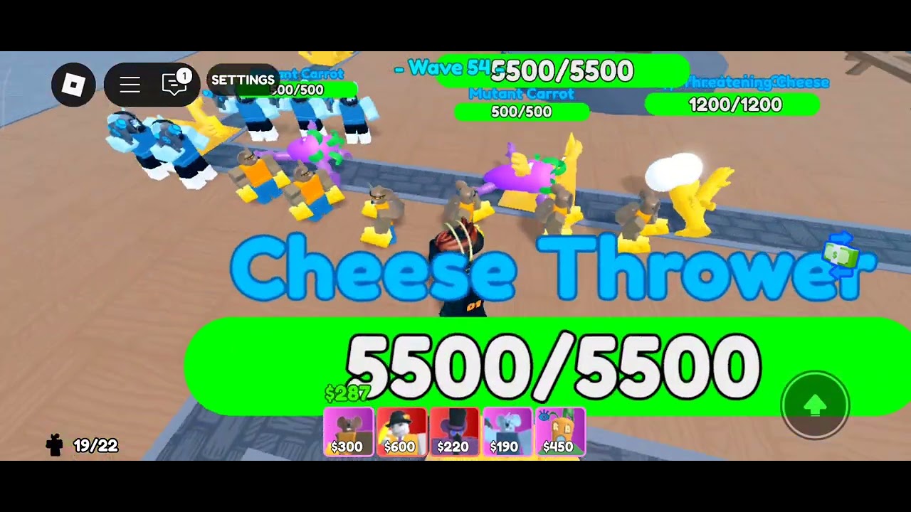 Cheese defense gameplay - YouTube