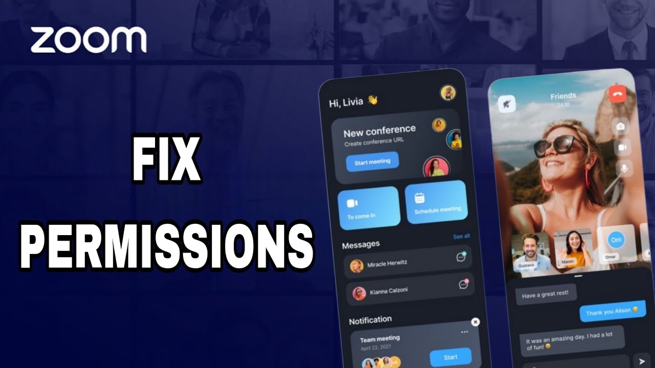 How To Fix And Solve Permissions On Zoom App | Final Solution - YouTube