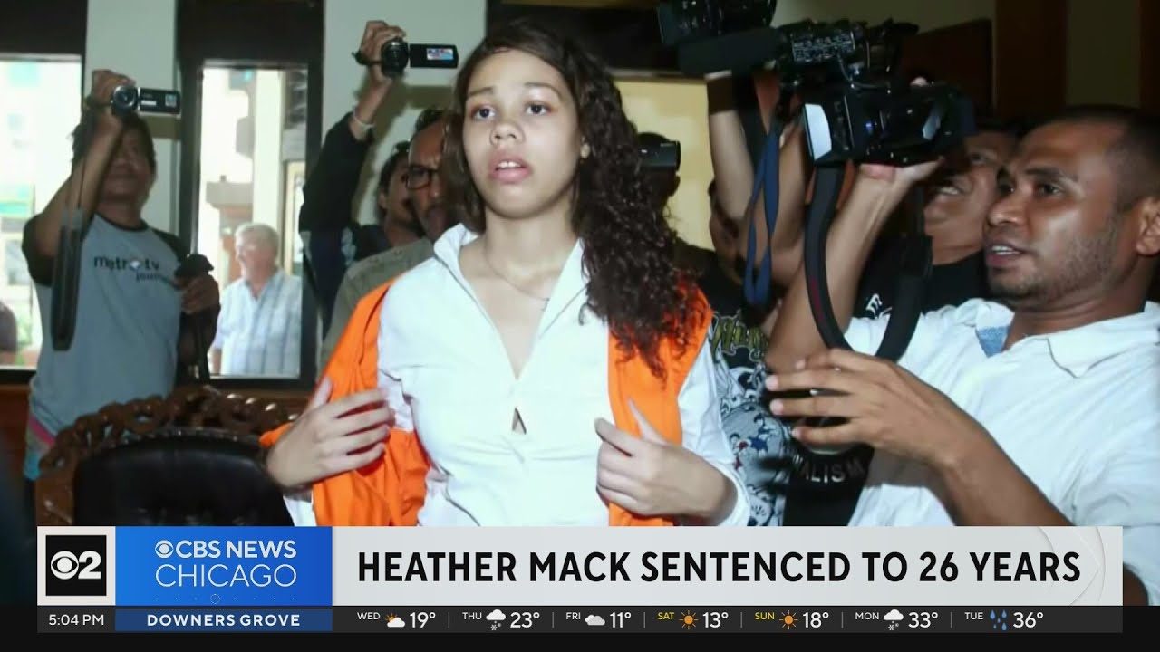 26-year sentence for Heather Mack in murder of her mother in Indonesia ...