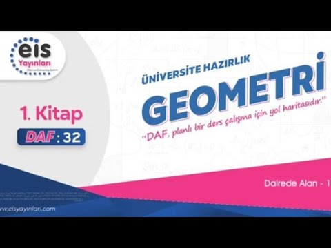 EİS Yayınları (MAVİ SET) Dairede Alan-1 Konu Anlatımı (DAF-32)