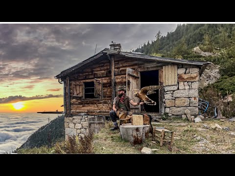 150 Yıl Önce Hayatın Başladığı İlkel Yayla Evi - Eski Hayatlar - Eve ayı girdi