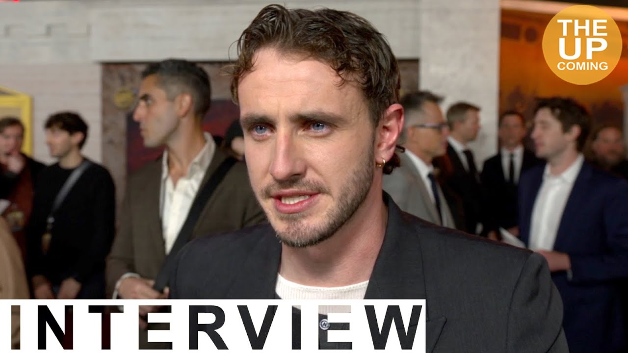 Paul Mescal interview Gladiator II premiere Los Angeles, Ridley Scott ...