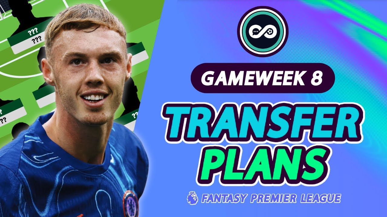 MY FPL GW8 TRANSFER PLANS - PALMER, SAKA & FODEN ROTATION ♻️ - YouTube