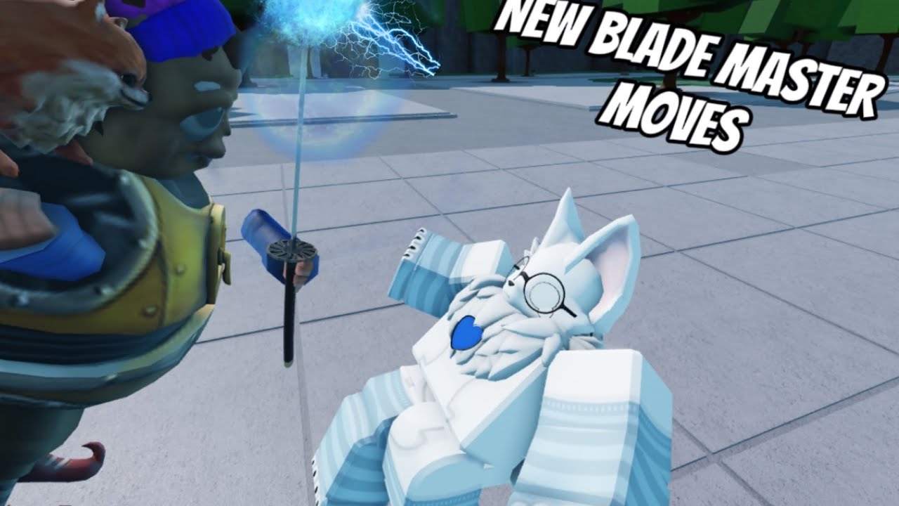 NEW BLADE MASTER MOVES!! | Strongest battlegrounds - YouTube