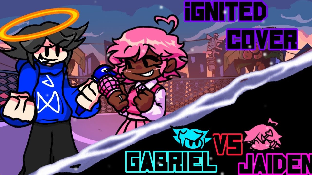 fnf Ignited but is Gabriel vs Jaiden sing it - YouTube