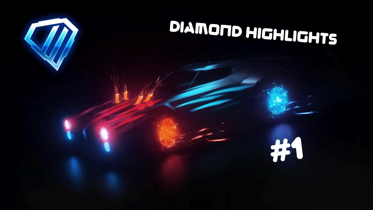 Rocket League Diamond Highlights #1 - YouTube