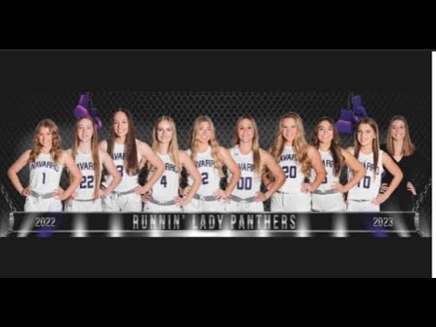 Navarro Lady Runnin' Panthers Vs. Cuero Lady Gobblers - YouTube