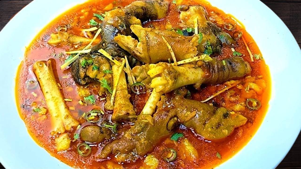 Lahori Paya Recipe | بکرے کے پائے بنانے کا طریقہ | Mutton Paye Curry ...