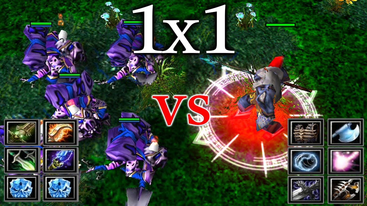 Geomancer vs Phantom Lancer Azwraith | 25 Level Full items | WHO WILL ...