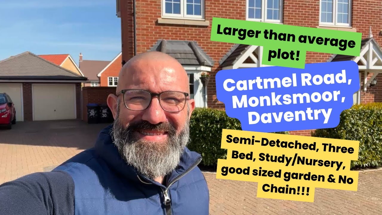 Semi Detached Home for Sale in Daventry - Cartmel Road, Monksmoor ...