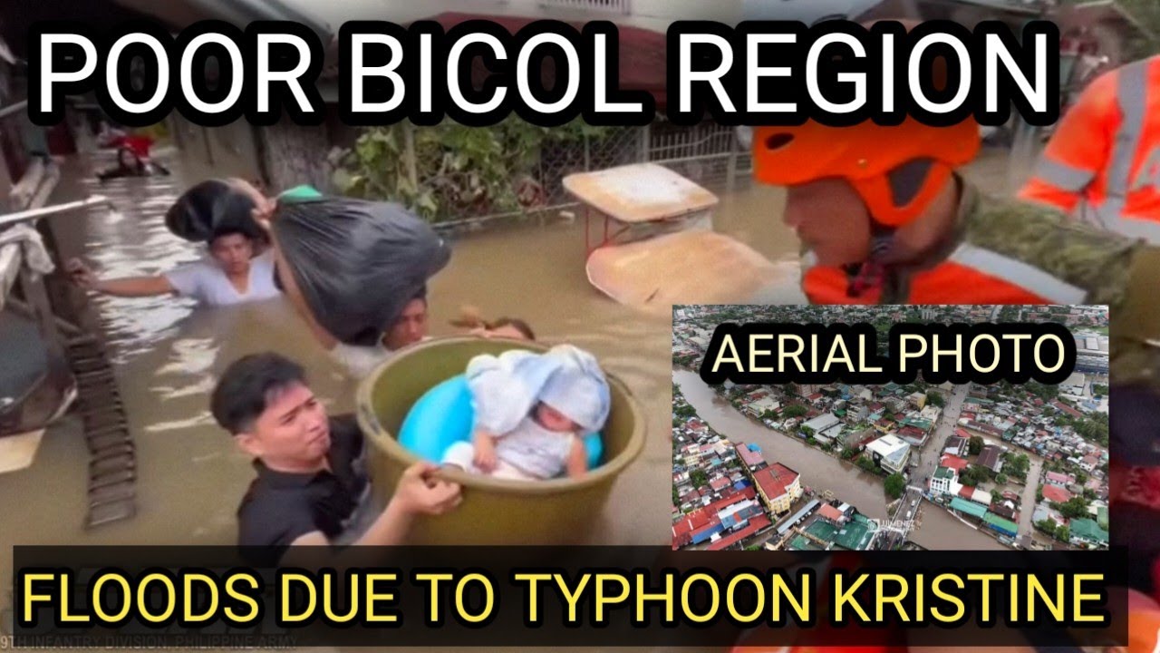 BICOL REGION FLOODS AERIAL VIEW - YouTube