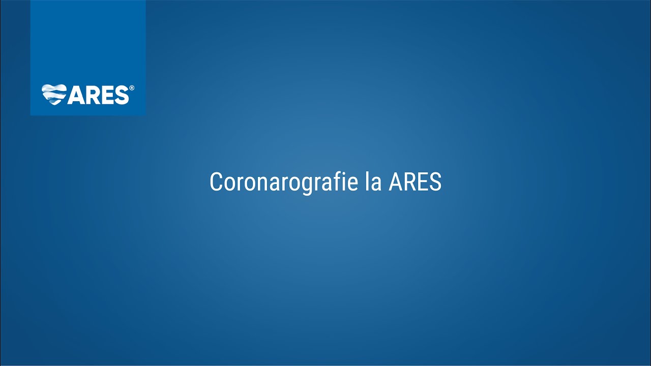 Coronarografie cu programare imediată | Angiografie coronariană | ARES ...