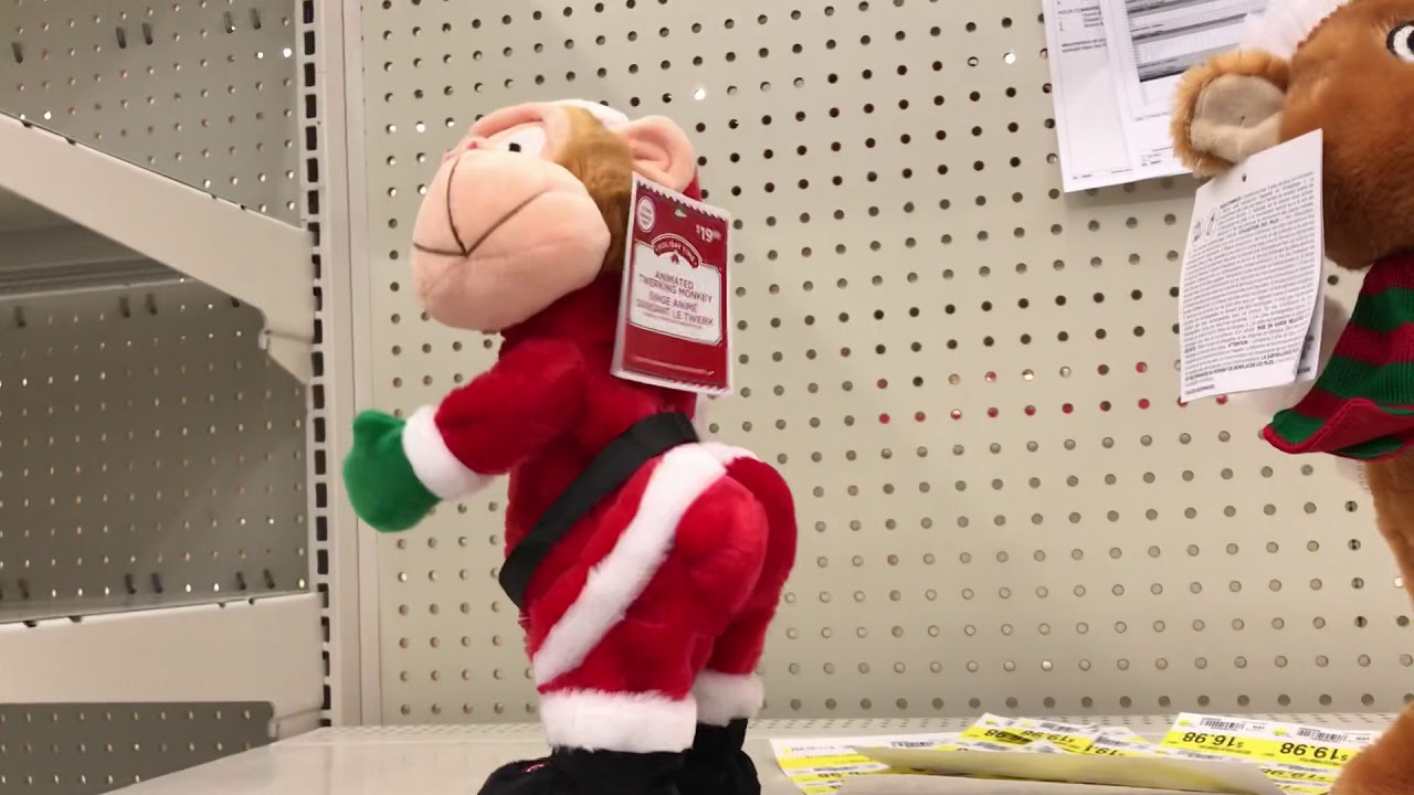 Twerking Christmas Monkey - YouTube
