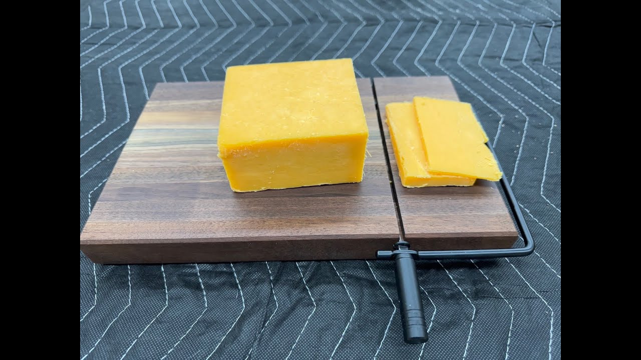 DIY CHEESE CUTTING BOARD - YouTube