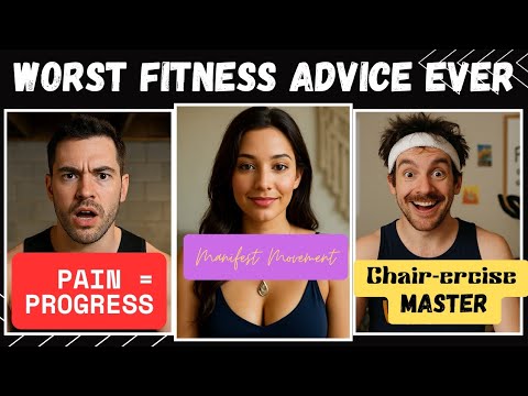 WORST FITNESS ADVICE EVER (But It Kinda Works?) - YouTube