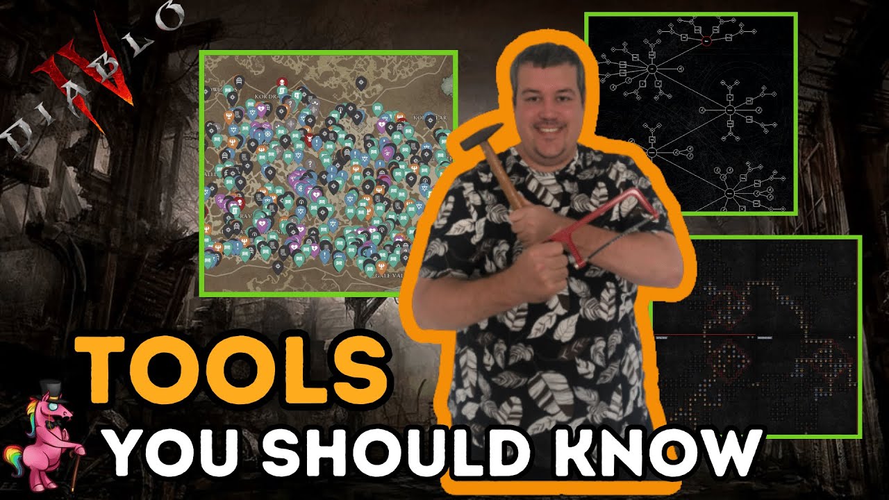 Tools every Diablo 4 Gamer NEEDS to know (Theorycrafting, Maps, News ...