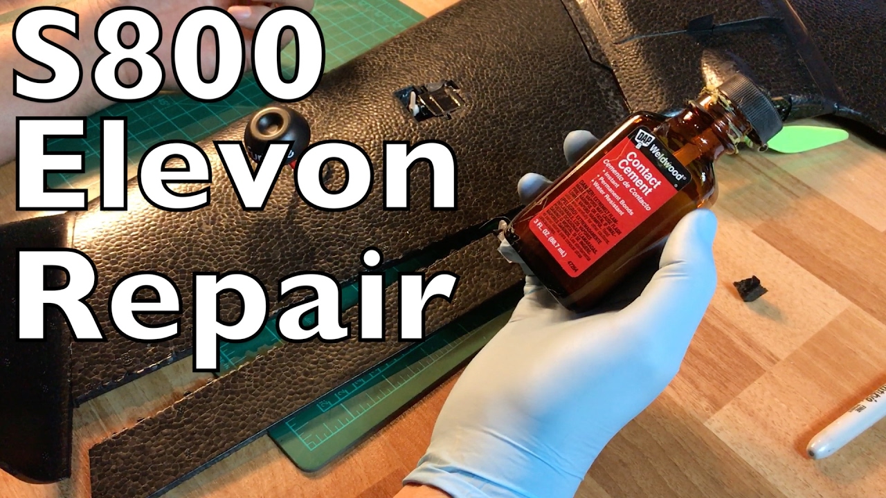 Repairing RC Elevator / Rudder / Aileron / Elevons - YouTube