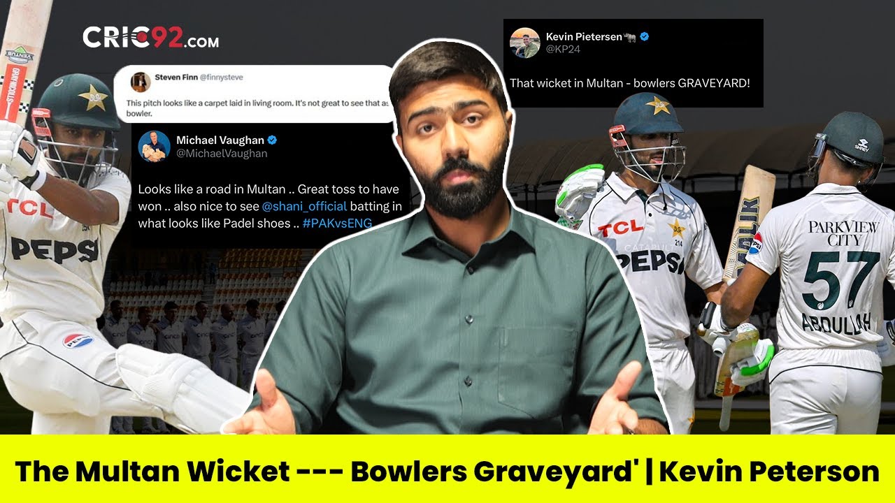 Multan's Wicket | Another De-Merit Point Loading? | PAK vs ENG | Cric92 ...
