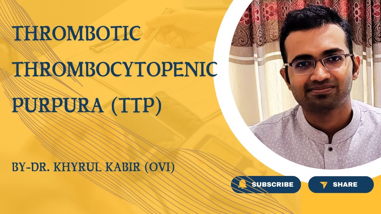 Thrombotic Thrombocytopenic Purpura (TTP) | SUPER EASY ! #ttp - YouTube