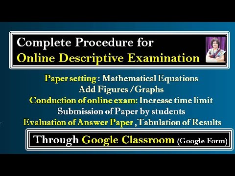Online Examination: Complete guide from setting question paper to ...
