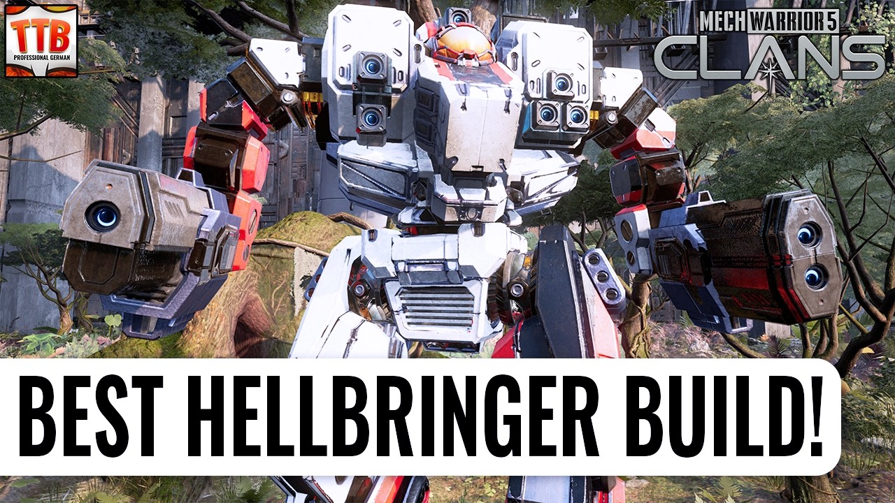 This Hellbringer Build Breaks Trueborn Difficulty! - Hellbringer - Mechwarrior 5 Clans - YouTube