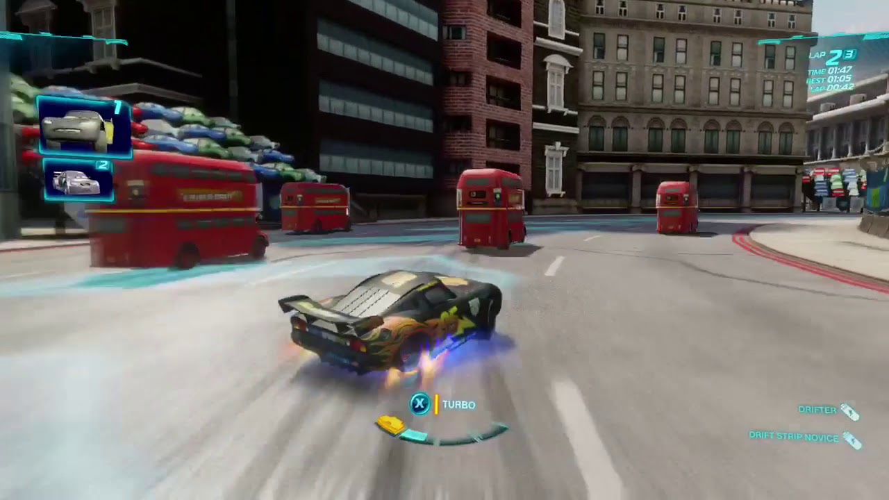 Cars 2 The Video Game | Carbon Fiber Lightning - Mission: World Grand ...