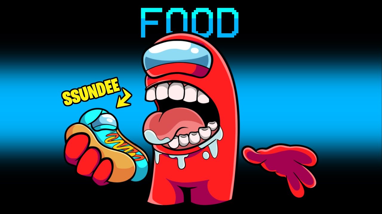 EATING CREWMATES as FOOD! (Among Us Mod) - YouTube