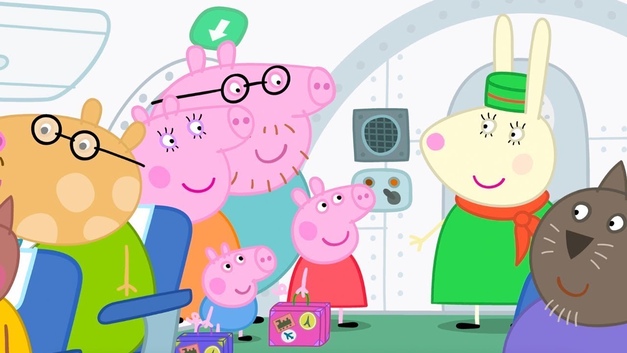 Flying To Italy ️ | Peppa Pig Full Episodes - YouTube