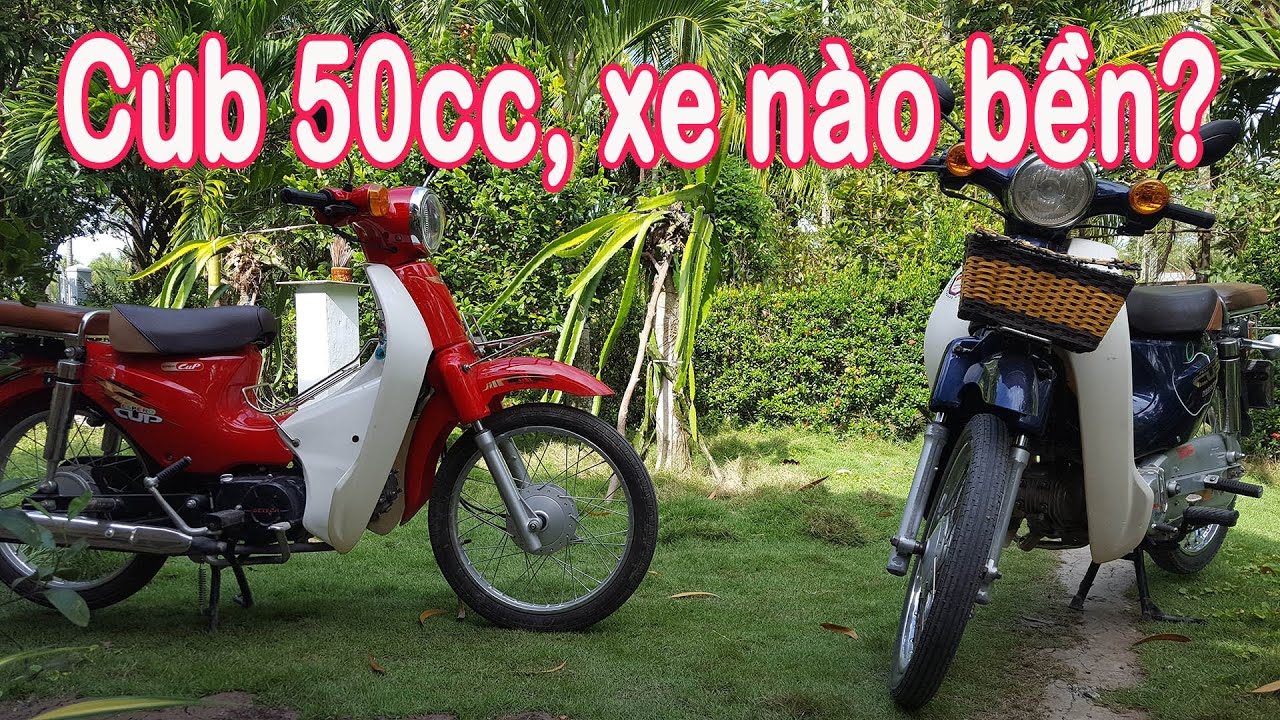 So sánh xe Super Cub 50cc Daelim và Cup 50 cc Detech - Cách chọn mua và ...