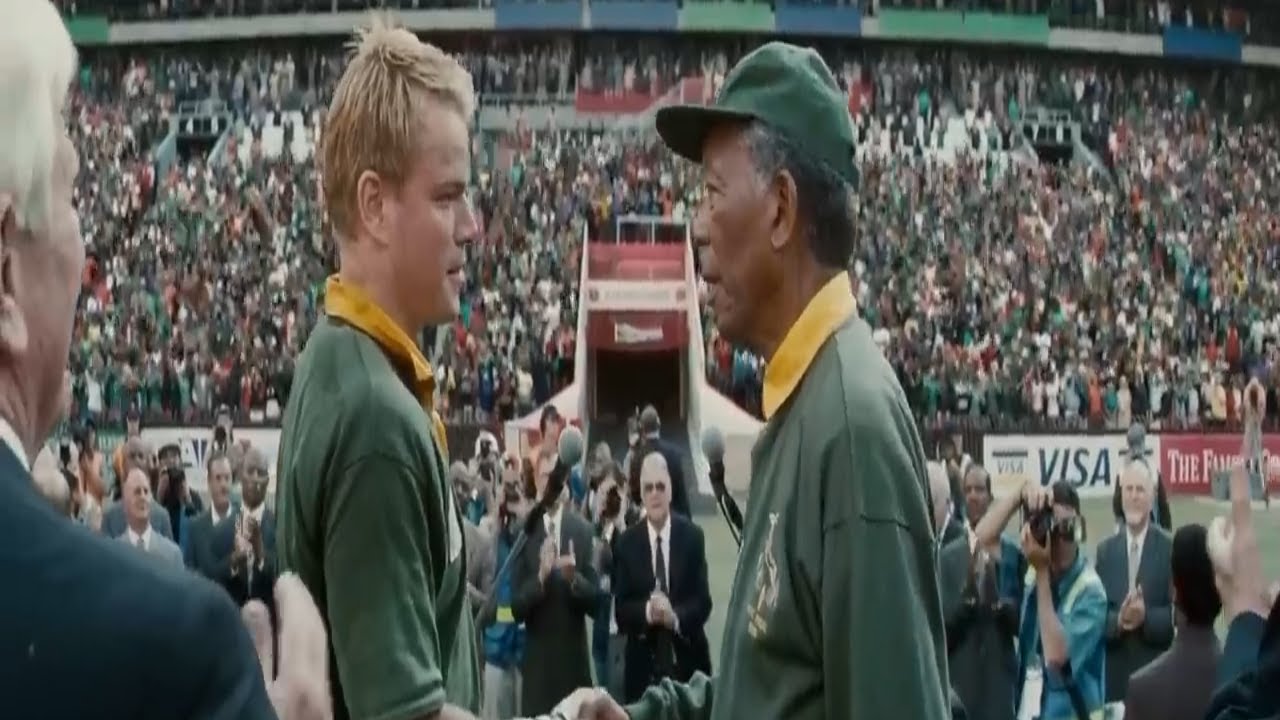 Invictus 2009 Morgan Freeman,Matt Damon After 27 Years in Prison,He ...