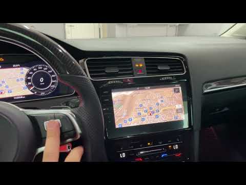 VW GOLF 7 HAYALET GÖSTERGE VE KÖR NOKTA ASİSTANI UYGULAMASI