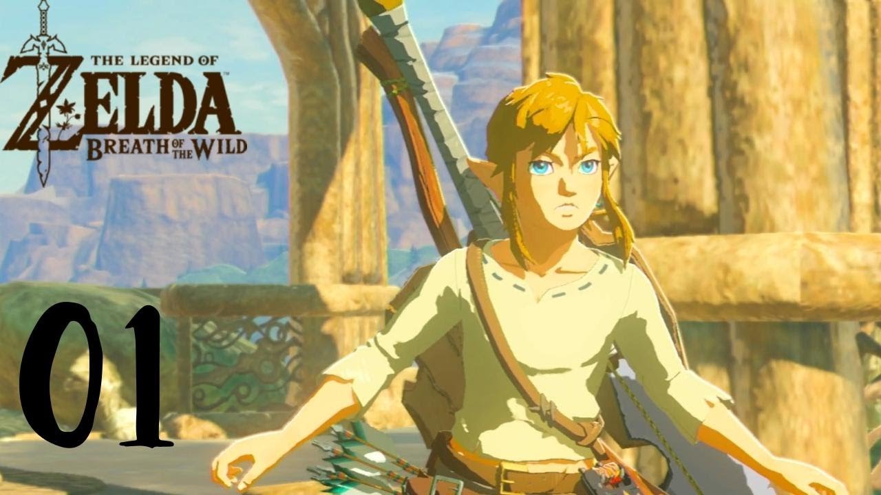 Great Plateau + 1st Shrine Magnesis | Let's Play The Legend of Zelda ...