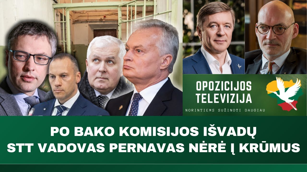 STT VADOVAS LINAS PERNAVAS "TEISINGAI" SUPRATO BAKO KOMISIJOS IŠVADAS ...