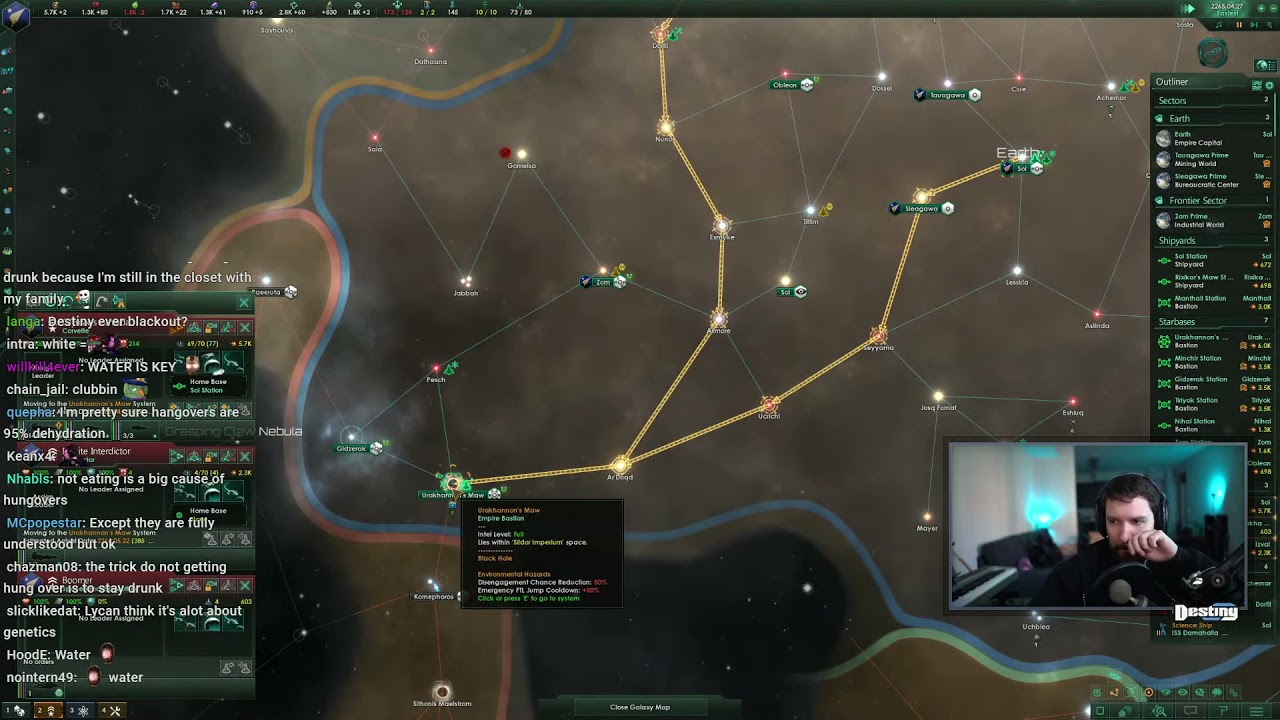 Destiny, Dan and Moot talk about cats, alcohol, cubans, new dgg rules ...