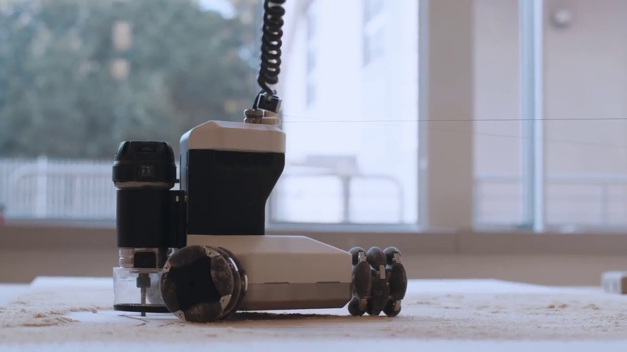 Robot Goliath: máy CNC xách tay - YouTube