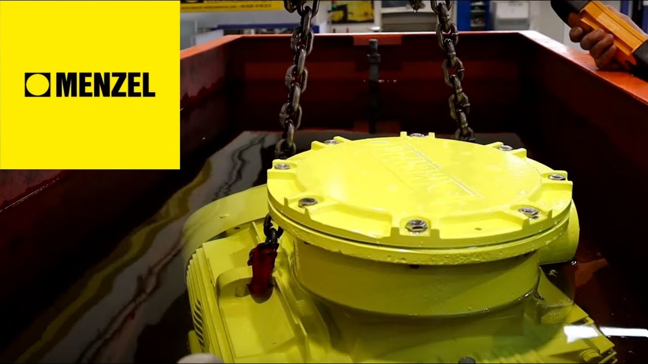 IP67 waterproof electric motor - protection test IPX7 - YouTube