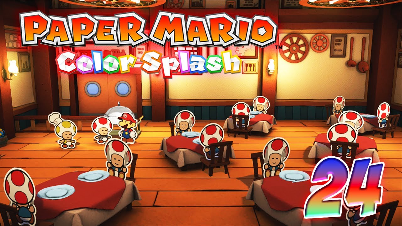 Tangerino Grill | Paper Mario Color Splash | Gameplay Part #24 - YouTube