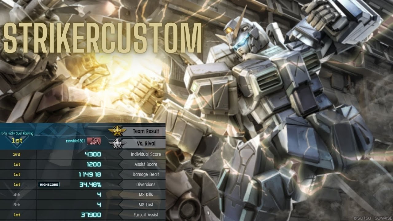 Gundam Battle Operation 2 [Striker Custom] Striker หุ่นสายบู้ที่คุณ ...