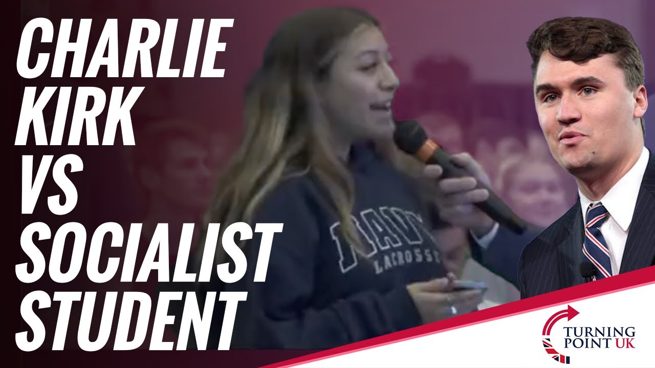 Charlie Kirk vs socialist student - Remembering Charlie Kirk