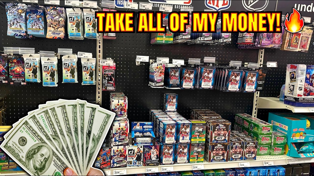 *THESE SPORTS CARD RESTOCKS WERE EXPENSIVE!🤯 WE FOUND ALL OF THE RAREST ...