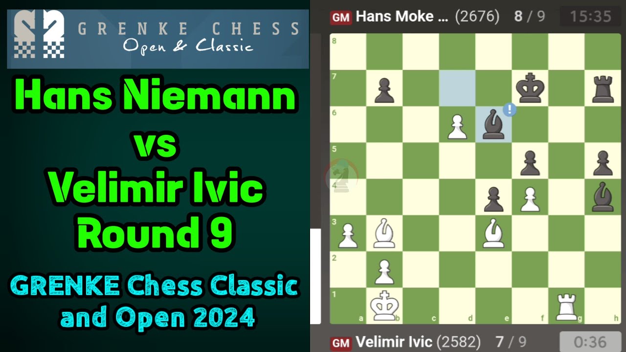 Hans Niemann launched a series of successive attacks - GRENKE Chess ...
