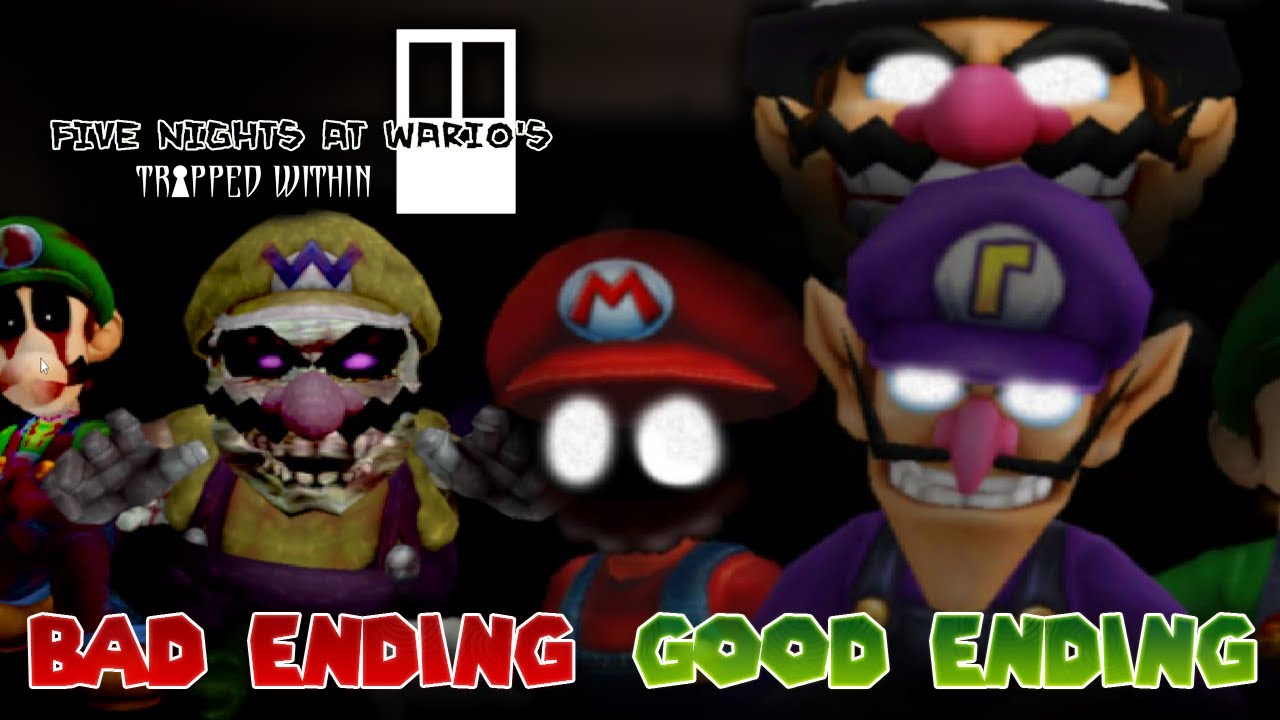 FNaW: Trapped Within || STANDARD MODE COMPLETED (BOTH ENDINGS) - YouTube