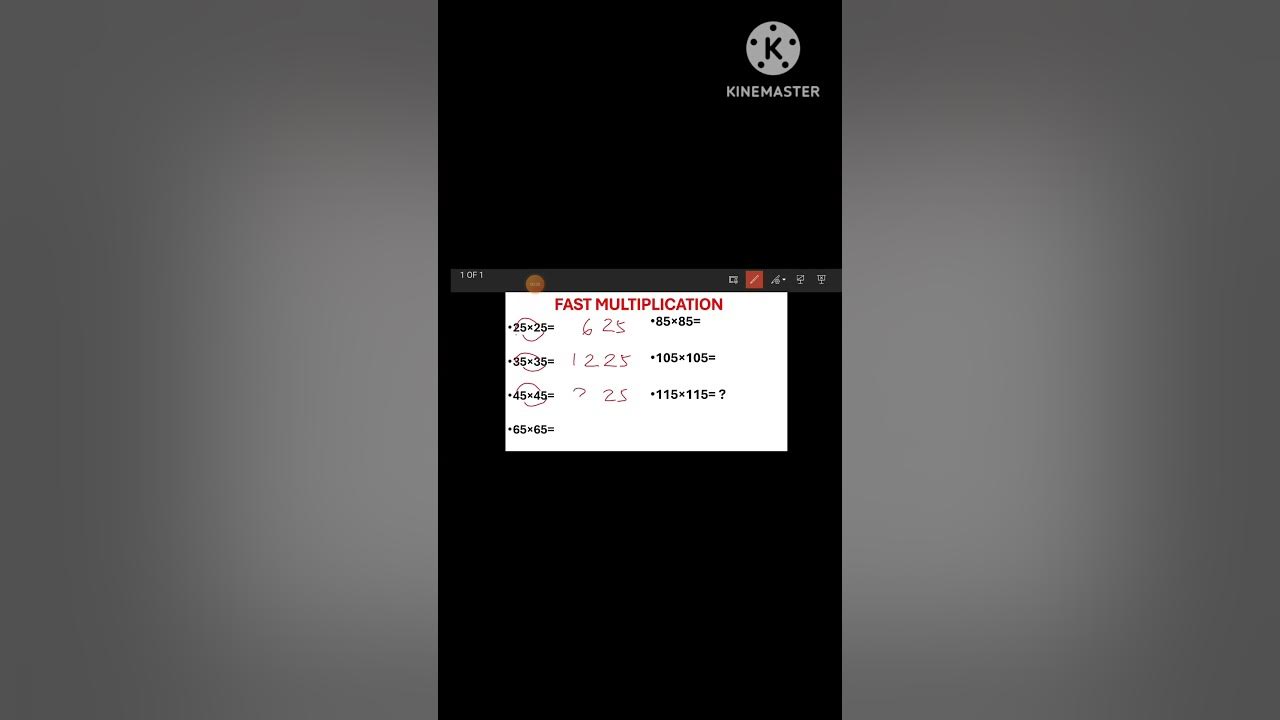 The Easy Trick for Multiplying Without a Calculator - YouTube