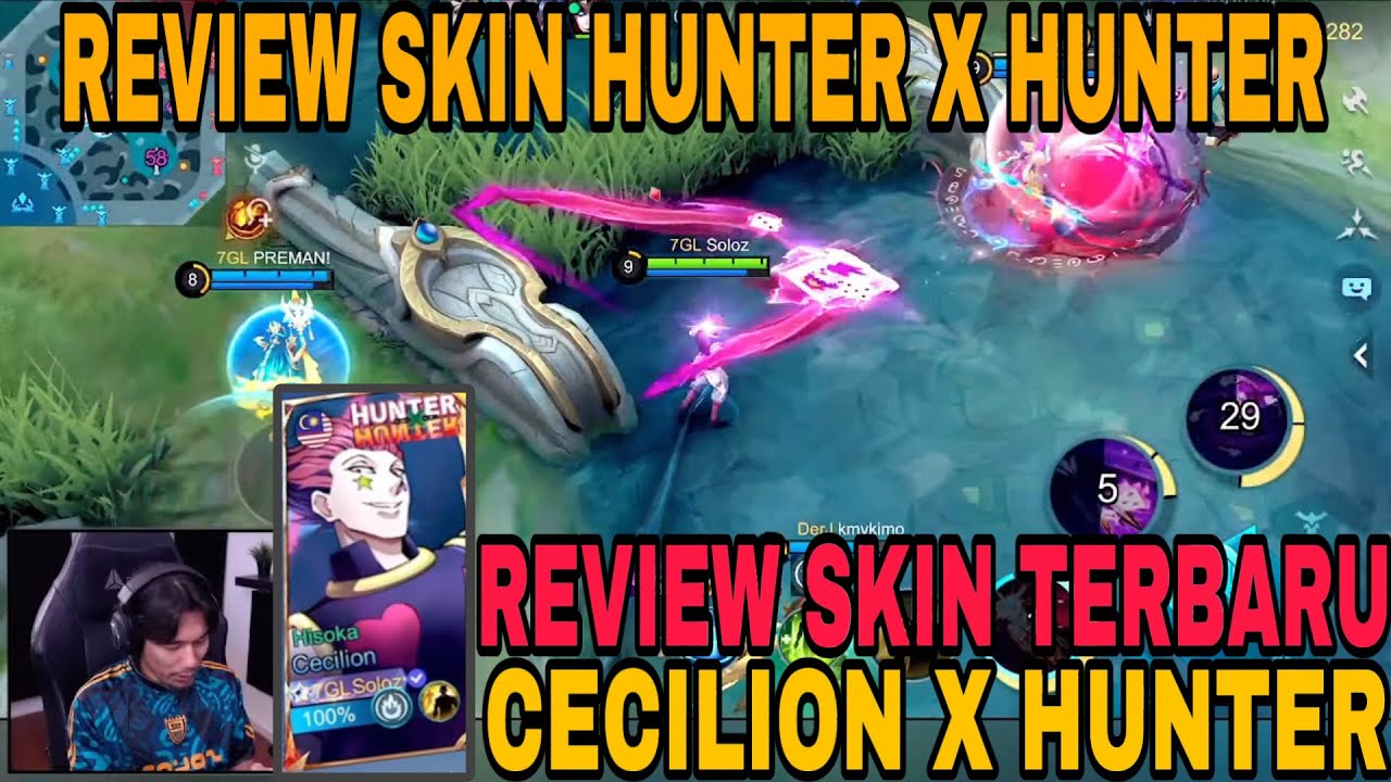 HERO TERAKHIR SOLOZ REVIEW SKIN HUNTER X HUNTER ? MASIH BERBALOI KE ...