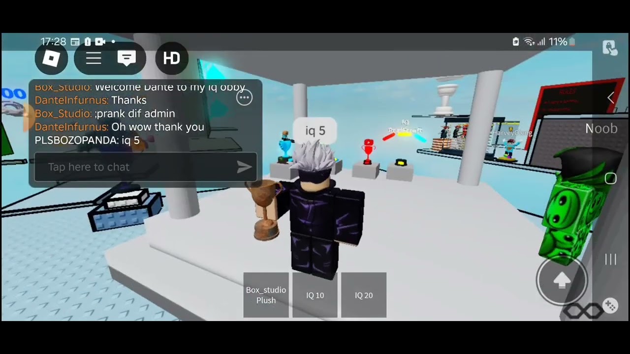 IQ 5 Box's Iq Obby - YouTube