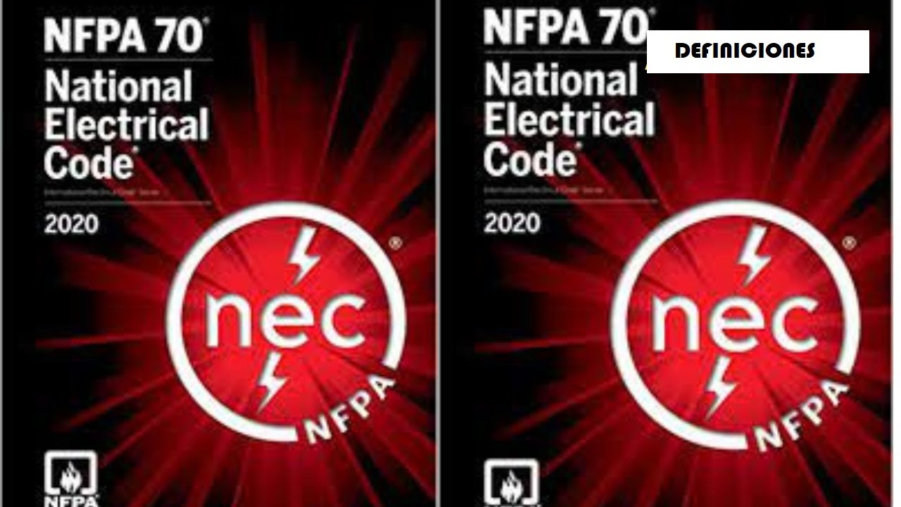 Test para estudiar el Codigo Electrico Nacional NEC articulo 100 ...