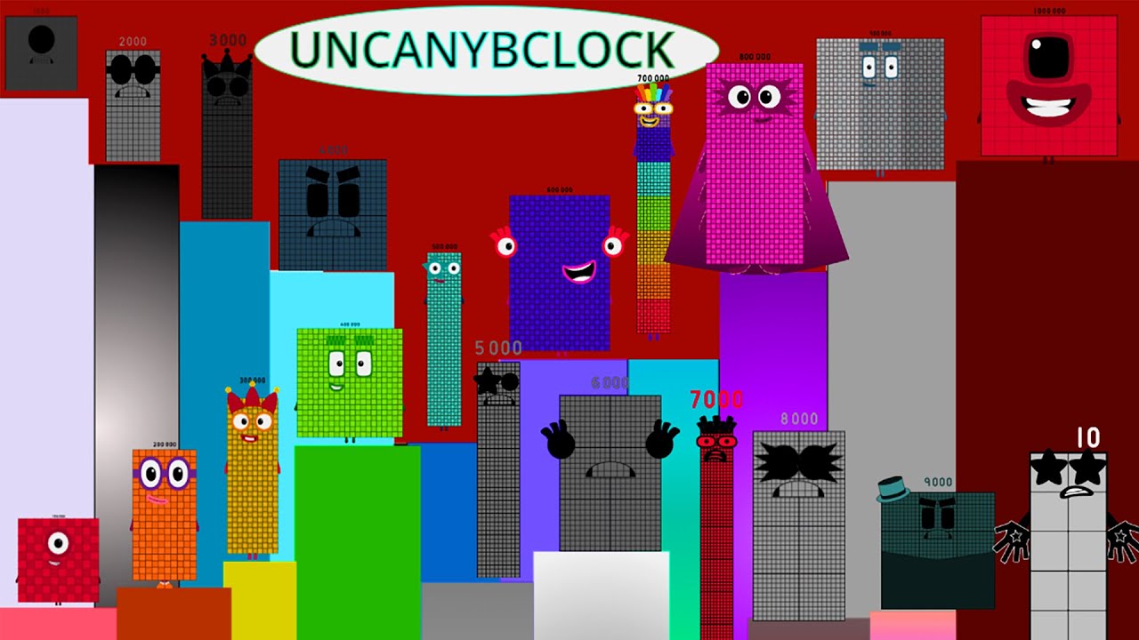 Looking For Uncannyblocks Band But Different (100,000- 1,000,000 ...